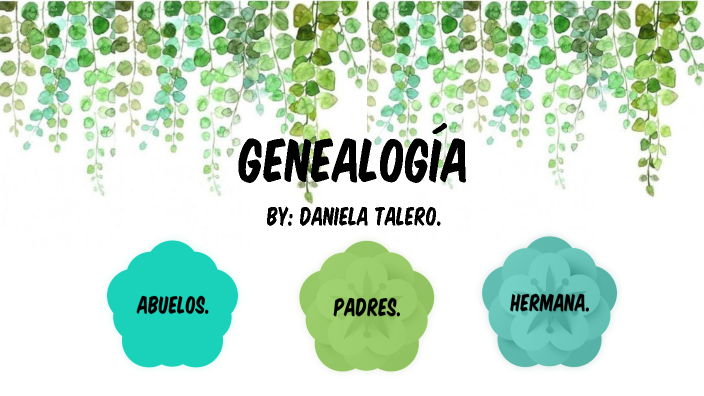 Genealogía by Daniela Stefania Talero Roncancio on Prezi