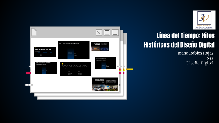 Línea del Tiempo: Hitos Históricos del Diseño Digital by Joana Robles ...