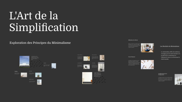 L'Art de la Simplification by Elena on Prezi