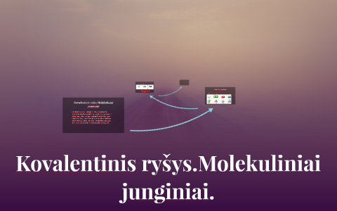 Kovalentinis ryšys.Molekuliniai junginiai by Tadas Jankūnas on Prezi