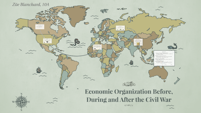 Economic Organization Before, During and After the Civil War by tcfl ss ...