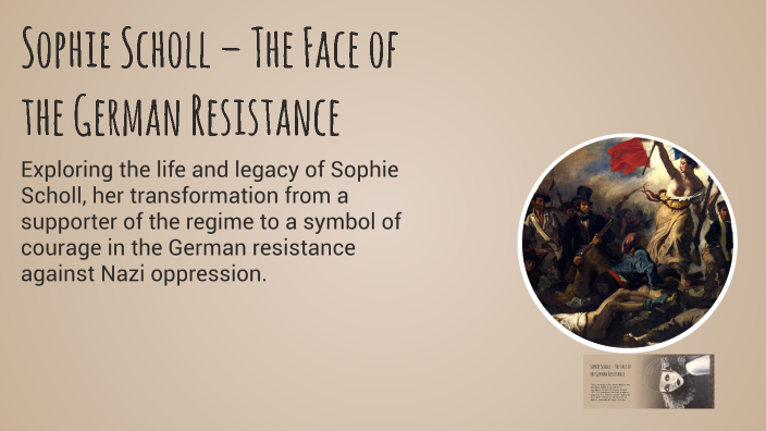 Sophie Scholl – The Face of the German Resistance by Sofia Galimberti ...