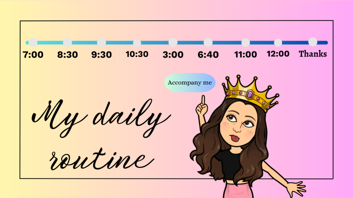 My daily routine timeline by Yasneri Arcia on Prezi