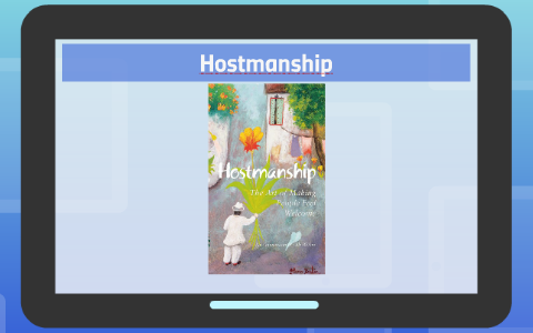 Hostmanship by Joost van Keulen on Prezi