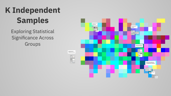 K Independent Samples by Rhon Camo on Prezi
