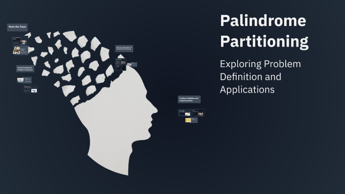 Palindrome Partitioning by Aman Deep Singh on Prezi