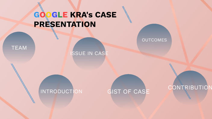 Google KRA's Case study by SHIVALEELA CHAKALI on Prezi