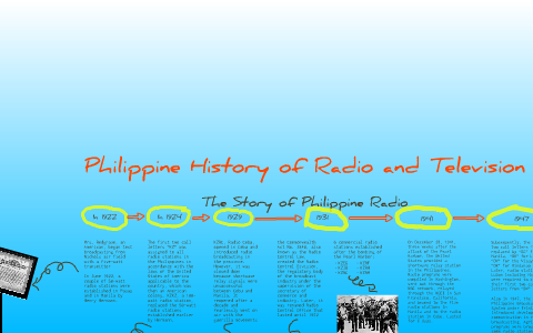 History of the Philippine Radio and Television by Ztef Mameng on Prezi
