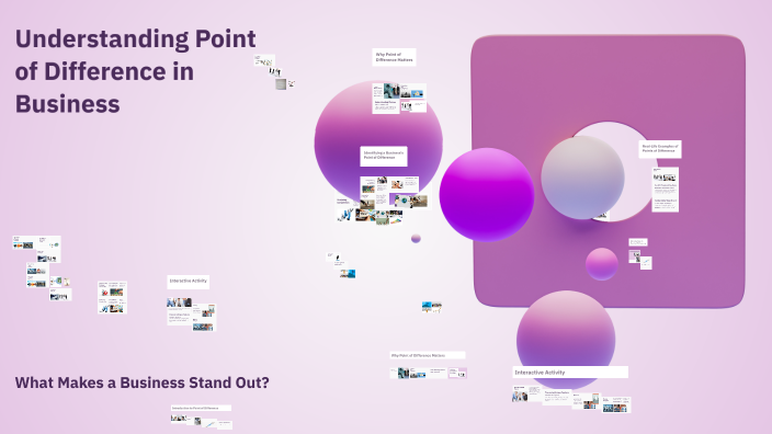 Understanding Point of Difference in Business by Kimberly Houston on Prezi