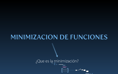 MINIMIZACION DE FUNCIONES by camilo ovalle on Prezi