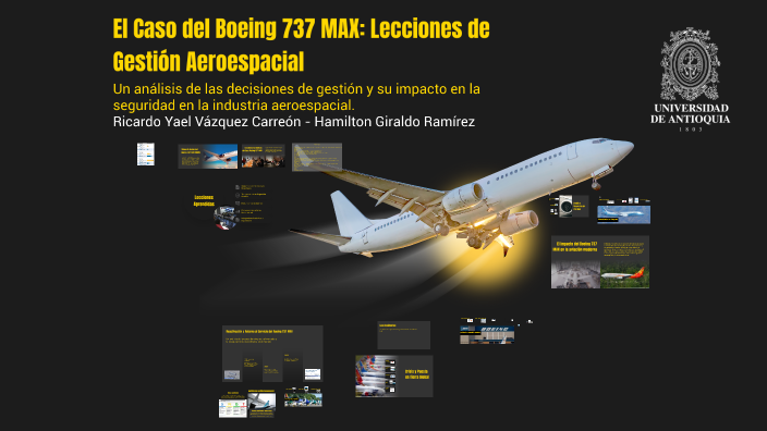 El Caso del Boeing 737 MAX: Lecciones de Gestión Aeroespacial by ...