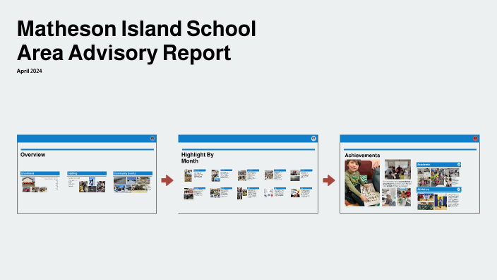 Matheson Island School Area Advisory Report by Joel Want on Prezi