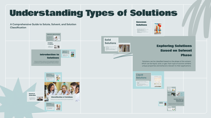 Understanding Solutions: Types and Classifications by Darwin on Prezi