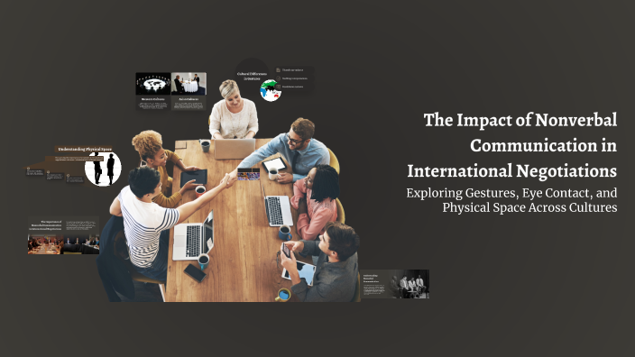 The Impact of Nonverbal Communication in International Negotiations by ...