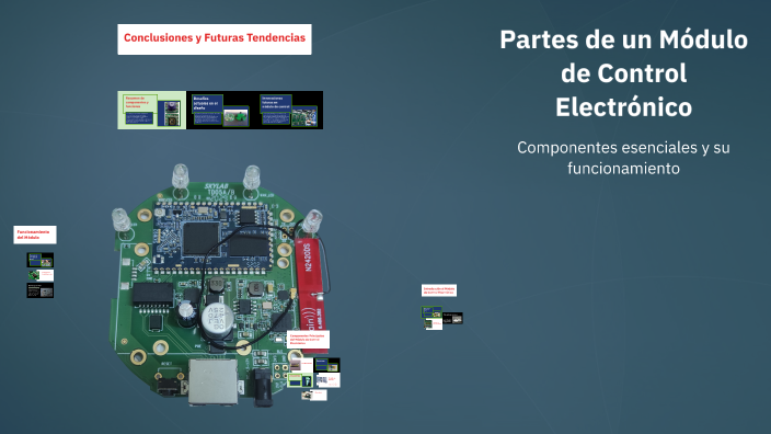 Partes de un Módulo de Control Electrónico by Uriel emiliano Cuautle ...