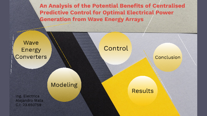 An Analysis of the Potential Benefits of Centralised Predictive Control ...