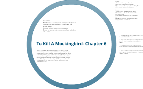 To Kill A Mockingbird- Chapter 6 by Courtney Lombardo on Prezi