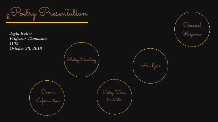 Poetry Presentation by jayla butler on Prezi