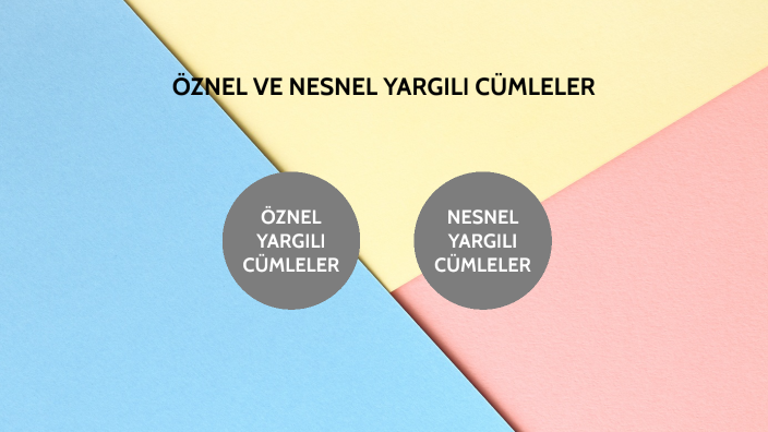 öznel nesnel by Hazal Arduru on Prezi