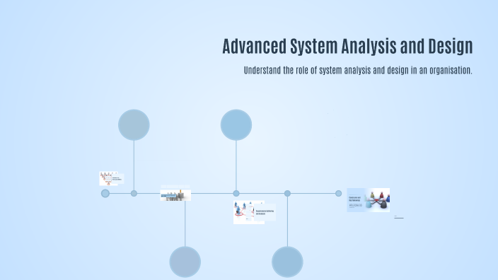 Understand the role of system analysis and design in an organisation ...