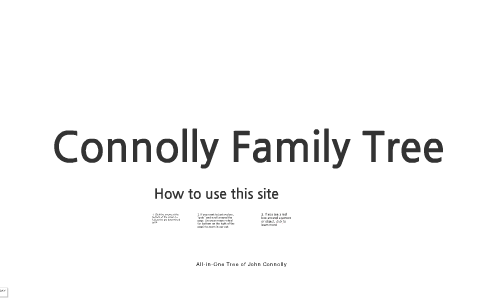 Family Tree by James Connolly on Prezi