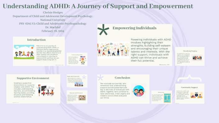 Understanding ADHD: A Journey of Support and Empowerment by on Prezi