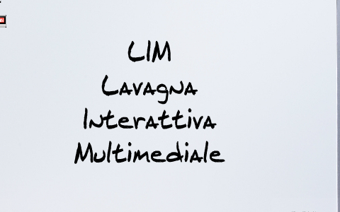 LIM - Lavagna Interattiva Multimediale by Luigi Parisi on Prezi