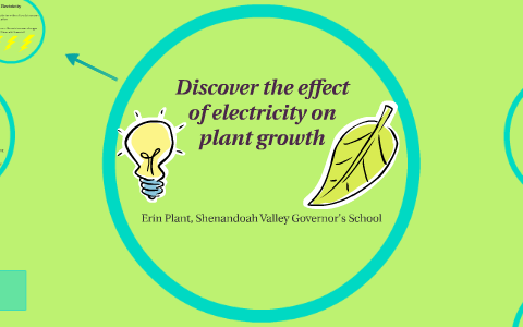 Discover the effect of electricity on plant growth! by Erin Plant on Prezi