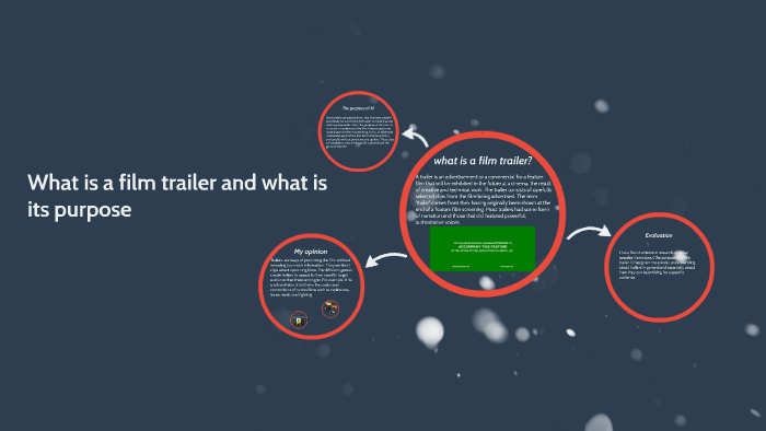 What is a film trailer and what is its purpose by josh neill on Prezi