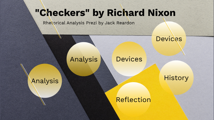 Richard Nixon Speech Analysis by John Reardon on Prezi