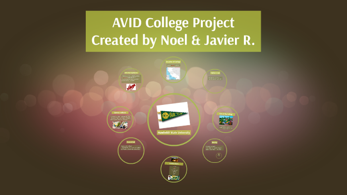 AVID College Project (Fifth Project) by Noel Cadua on Prezi