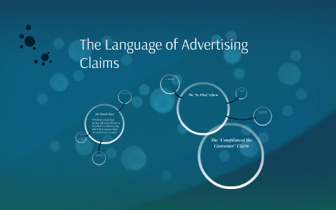 The Language of Advertising Claims by Jamar Mathews on Prezi