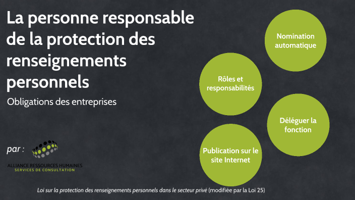 Section 1 - personne responsable by Marie-Anne Farley on Prezi