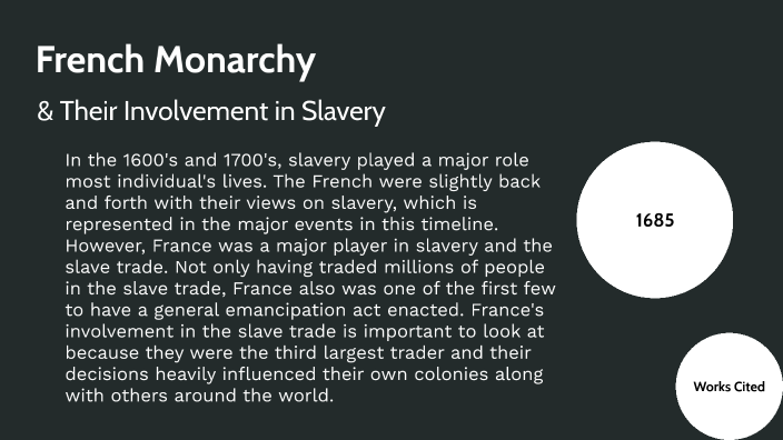 French Monarchy + Slavery by Cassandra Breze on Prezi
