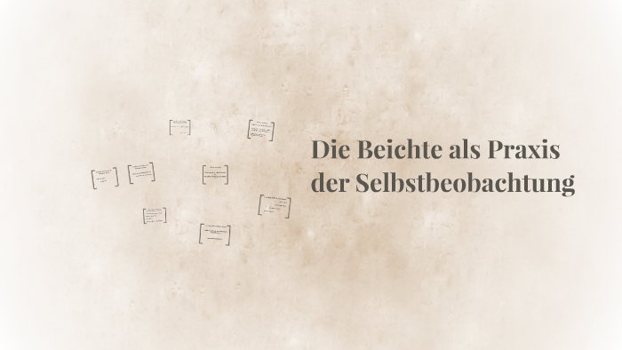 Die Beichte als Praxis der Selbstbeobachtung by paul schnee