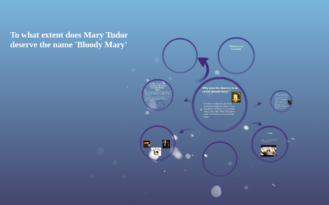 To what extent does Mary Tudor deserve the name 'Bloody Mary by hawa ...