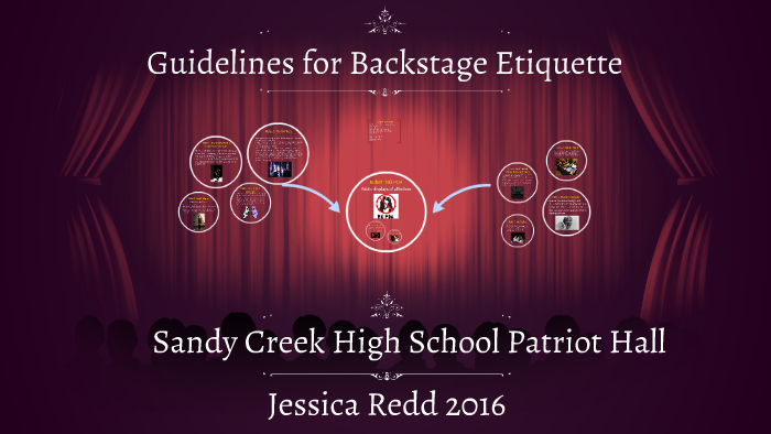 Guidelines for Backstage Etiquette by jessica redd on Prezi