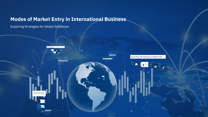 Modes of Market Entry in International Business by Tanya Jain on Prezi