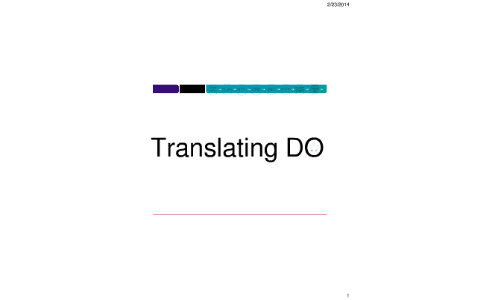 Different strategies to correctly sign/ translate DO in ASL. by Lisa ...