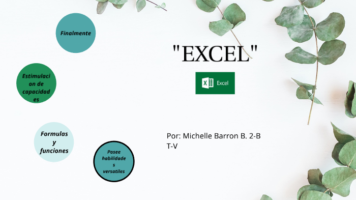 Enseñanza esencial "EXCEL" by Wendy Borrayo on Prezi
