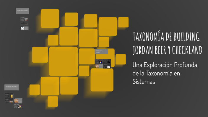 TAXONOMÍA DE BUILDING JORDAN BEER Y CHECKLAND by Saory Gretell Gómez ...