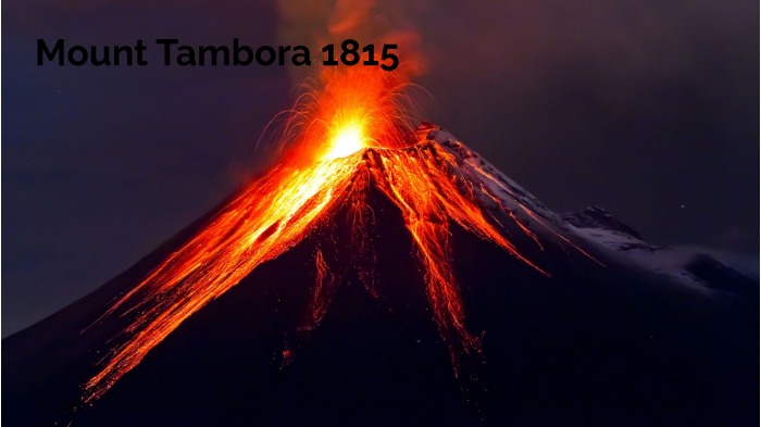 Mount Tambora by Maya Walczak on Prezi