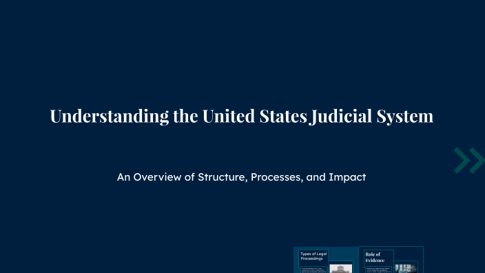 Understanding the United States Judicial System by Debra Redden on Prezi