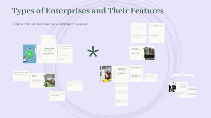 Types of Enterprises and Their Features by rasika bhagat on Prezi