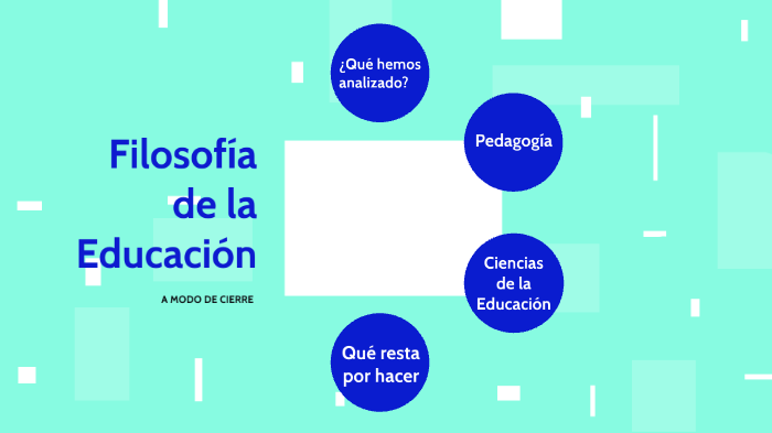 Conclusiones de Filosofía de la Educación by Wilo Haro on Prezi