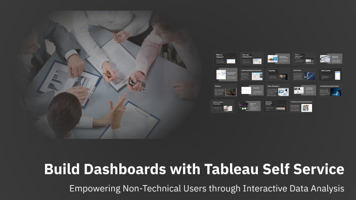 Build dashboards with Tableau Self Service by Charmina Digol on Prezi