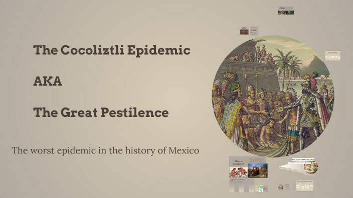 Cocoliztli in Mexico: Understanding the Epidemic of the 14th to 17th ...
