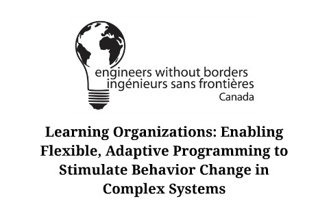 Building Blocks of Learning Organizations - EWB Presentation at ...