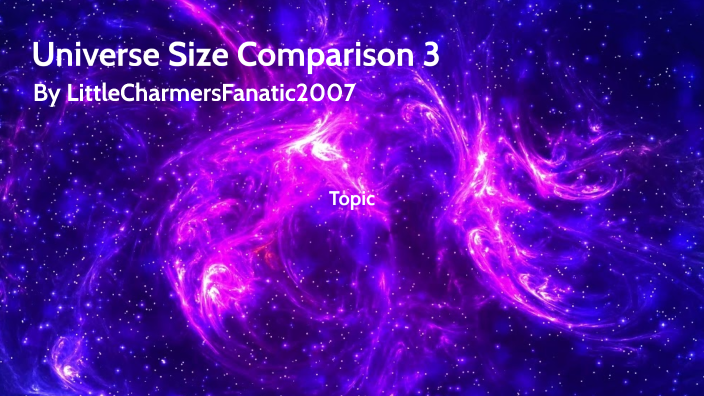 Universe Size Comparison by Elijah Acierto on Prezi