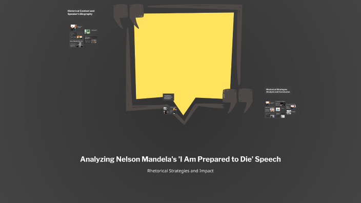 Analyzing Nelson Mandela's 'I Am Prepared to Die' Speech by Fraules ...